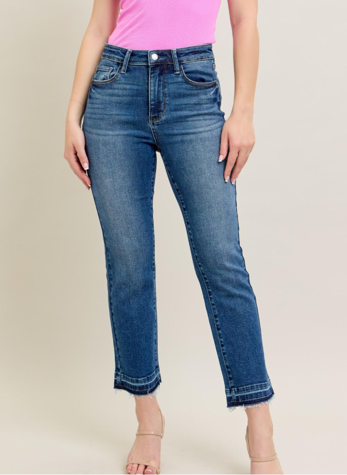 Judy Blue Kick Flare Jeans | Regular and Plus Size | The Plum Boutique